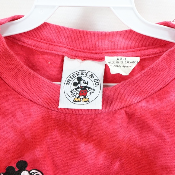 Disney | Shirts | 9s Disney Mens 2xl Mickey Mouse Acid Wash T Shirt ...